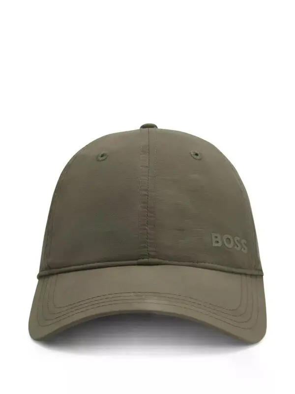 BOSS Embossed Logo Cap - Green