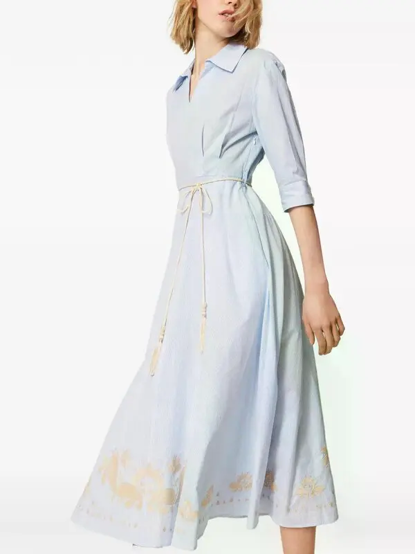 TWINSET Striped Shirtdress