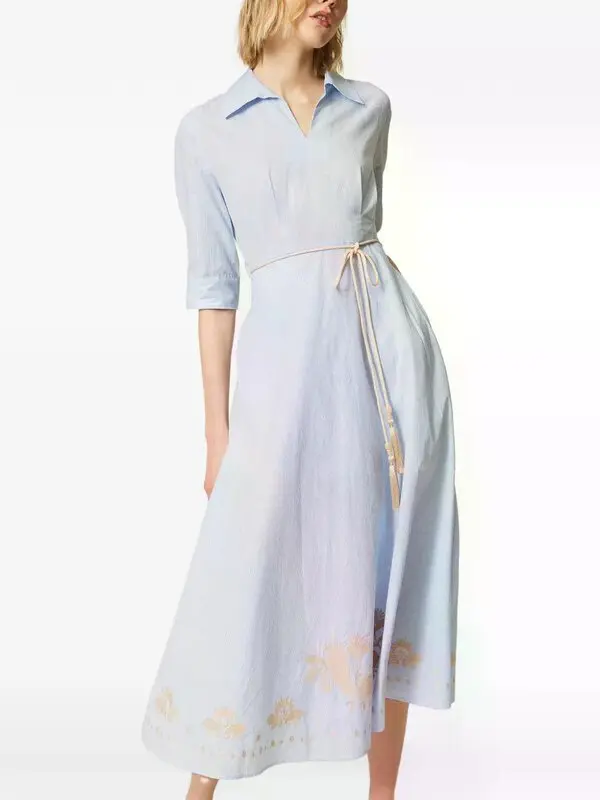TWINSET Striped Shirtdress