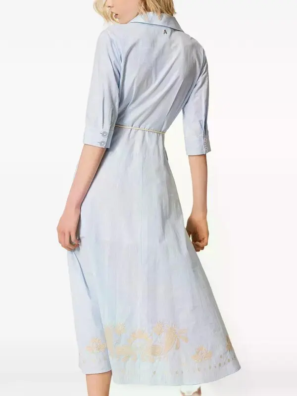 TWINSET Striped Shirtdress