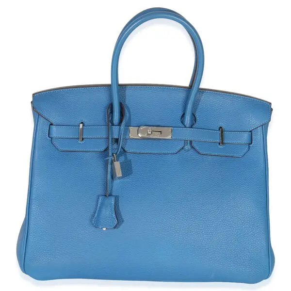 Hermès Birkin 35 - Blue
