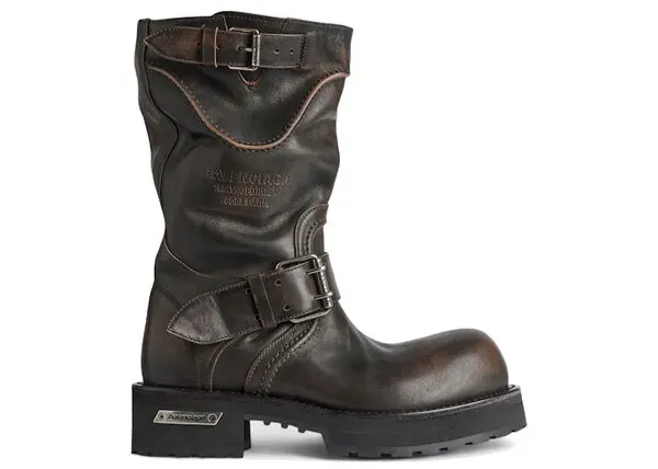 Balenciaga Venom Boot - Brown