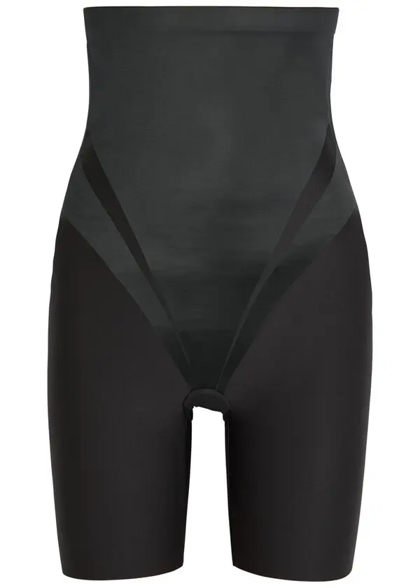 Spanx Transform Sculpting High-waist Shorts - Black