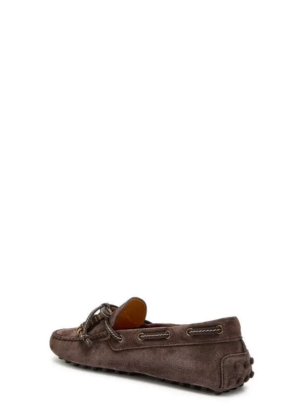 TOD'S Gommino Suede Loafers