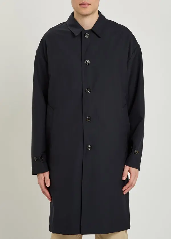 VALSTAR Clarke Twill Coat - Navy
