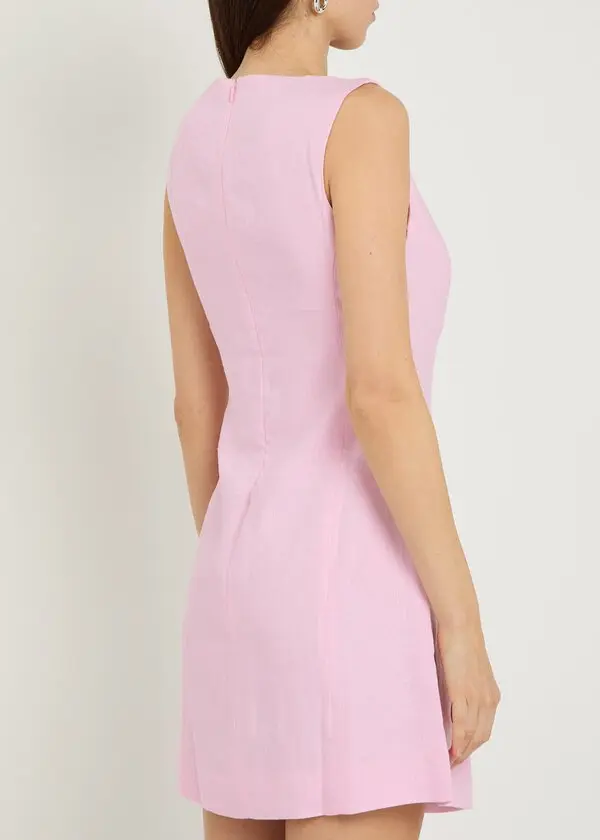 Faithfull The Brand Lydie Linen Mini Dress