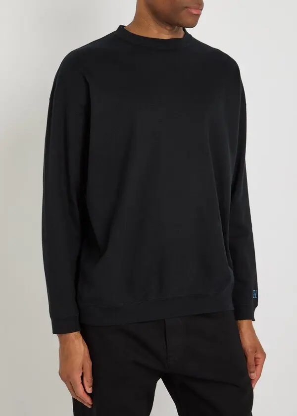 STRETCH FRAISE Ribbed Stretch-cotton T-shirt