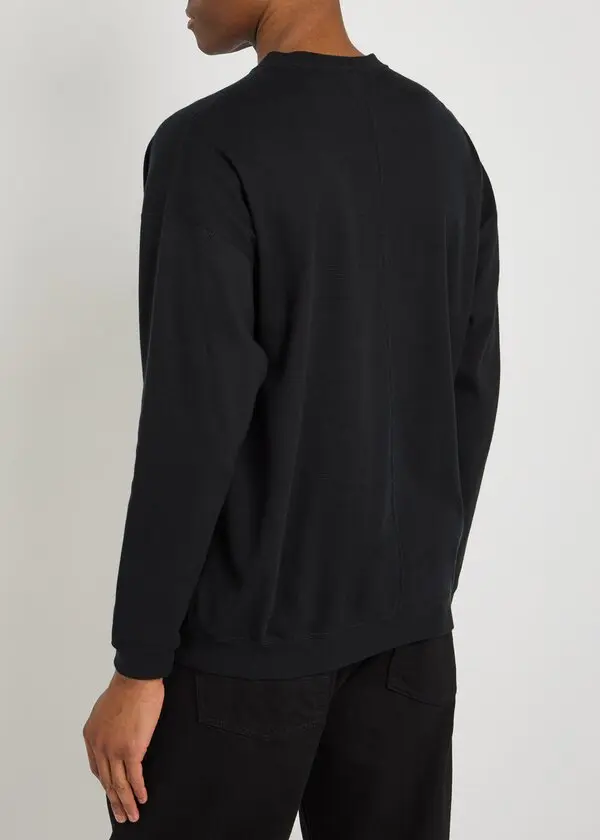 STRETCH FRAISE Ribbed Stretch-cotton T-shirt
