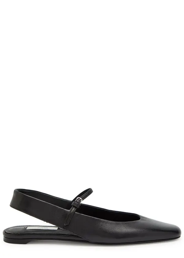 TOTEME Nappa Leather Mary Jane Flats