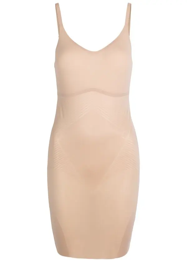 Spanx Invisible Sculpting Shapewear Dress - Beige