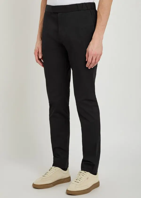 LESTRANGE Slim-leg Cotton-blend Trousers