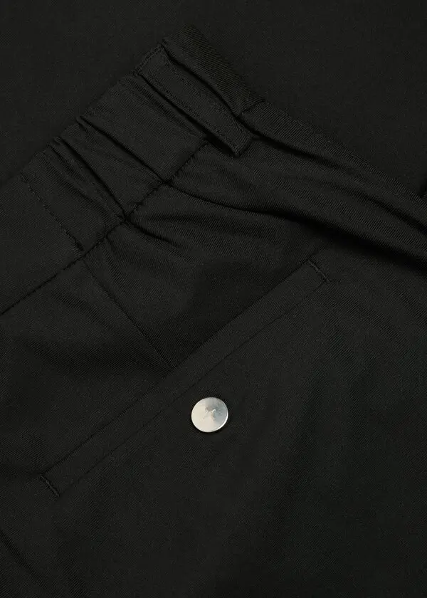 LESTRANGE Slim-leg Cotton-blend Trousers