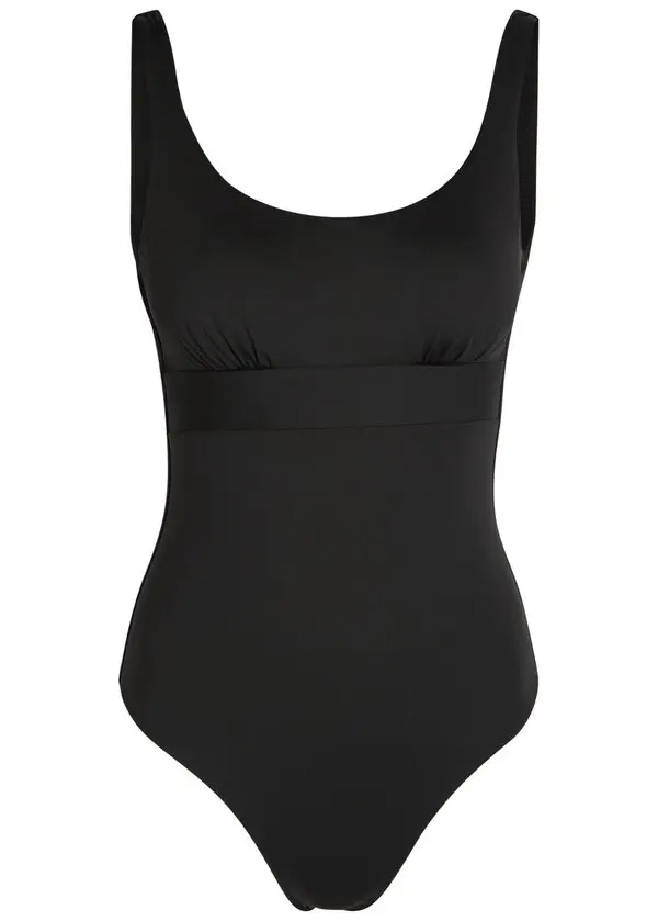 Max Mara Camilla Scoop-neck Swimsuit - Black