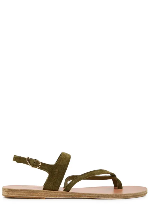 ANCIENT GREEK SANDALS Theano Suede Sandals