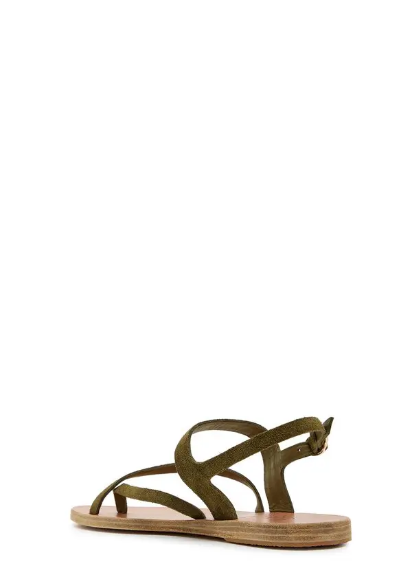 ANCIENT GREEK SANDALS Theano Suede Sandals
