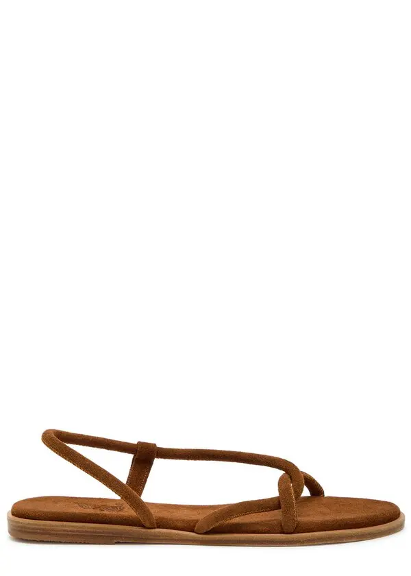 ANCIENT GREEK SANDALS Bomba Suede Sandals - Brown