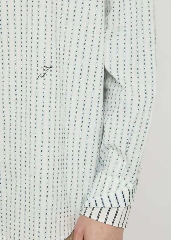Jacquemus Le Chemise Letro Striped Cotton Shirt - Stripe