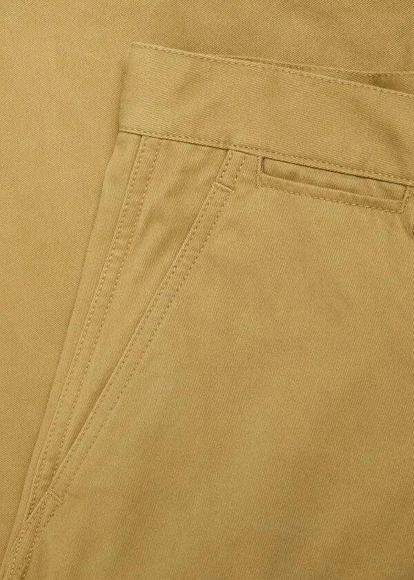 VOWELS Straight-leg Cotton Trousers
