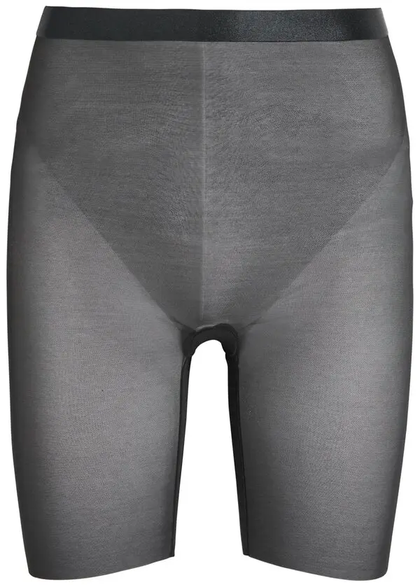 Spanx Sheersense Sculpting Mesh Shorts - Black