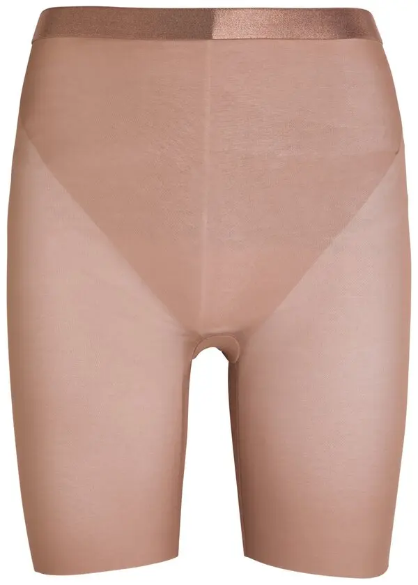 Spanx Sheersense Sculpting Mesh Shorts - Nude