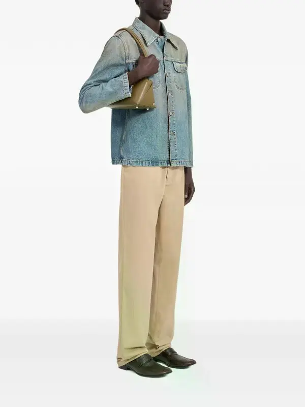 MAISON MARGIELA Chest-pockets Denim Jacket - Blue