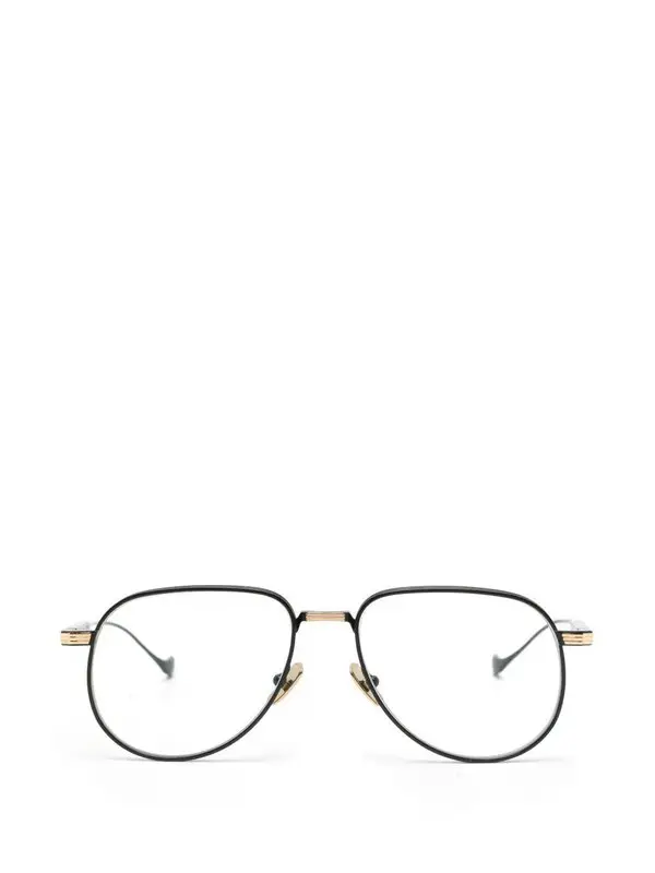 CUTLER & GROSS Pembroke Pilot-frame Glasses - Black