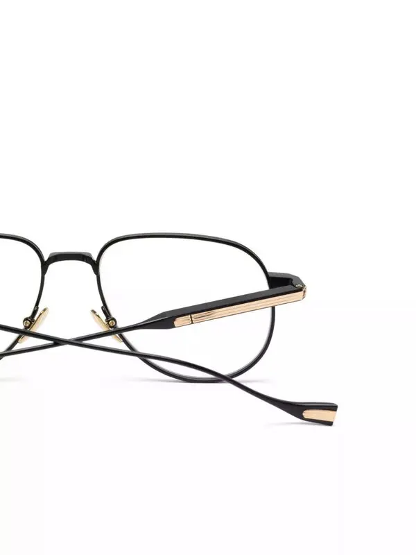 CUTLER & GROSS Pembroke Pilot-frame Glasses - Black