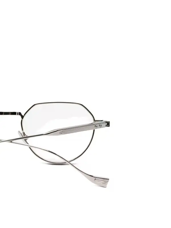 CUTLER & GROSS Pelham Octagon-frame Glasses - Silver
