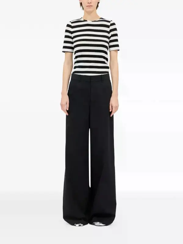 MSGM Wide Leg Tailored Trousers