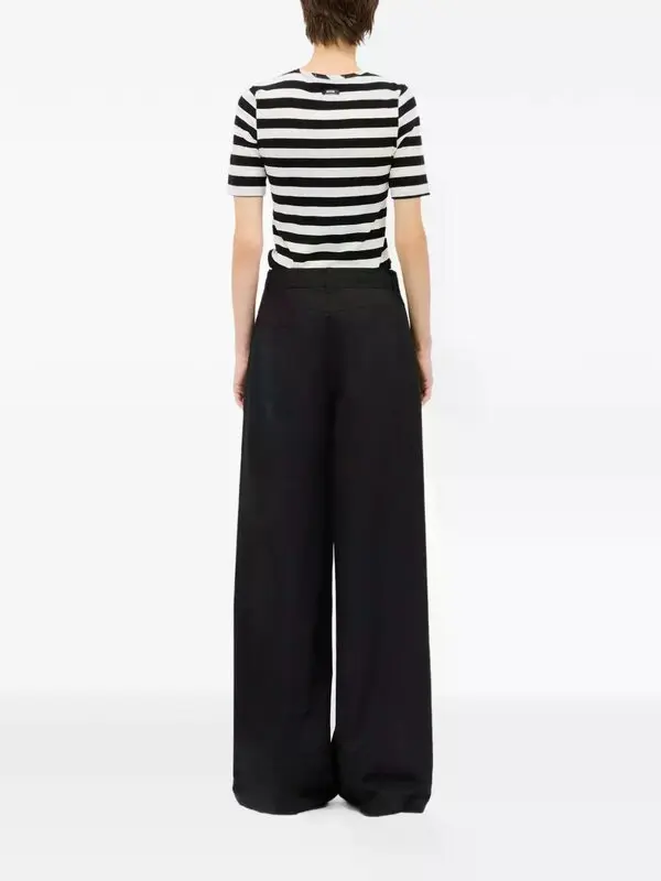 MSGM Wide Leg Tailored Trousers