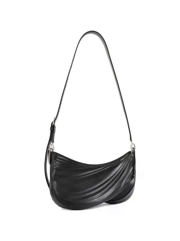 MUGLER Ruched-detail Crossbody Bag