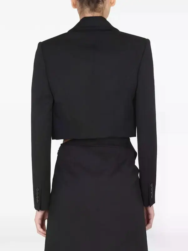 Alexander McQueen Cropped Blazer