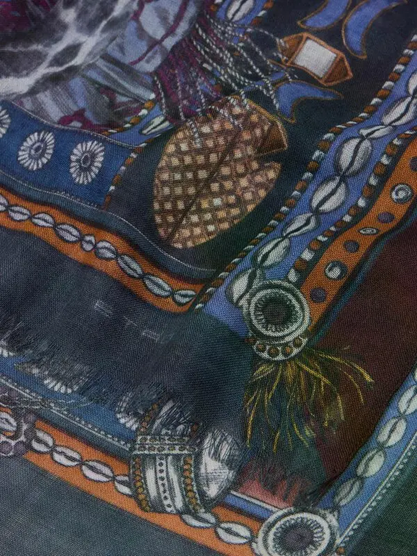 Etro Leopard-print Scarf