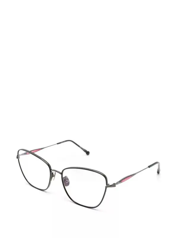 Matsuda Butterfly-frame Eyeglasses - Grey