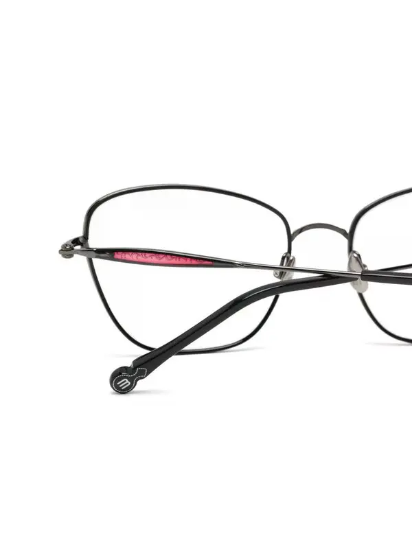 Matsuda Butterfly-frame Eyeglasses - Grey