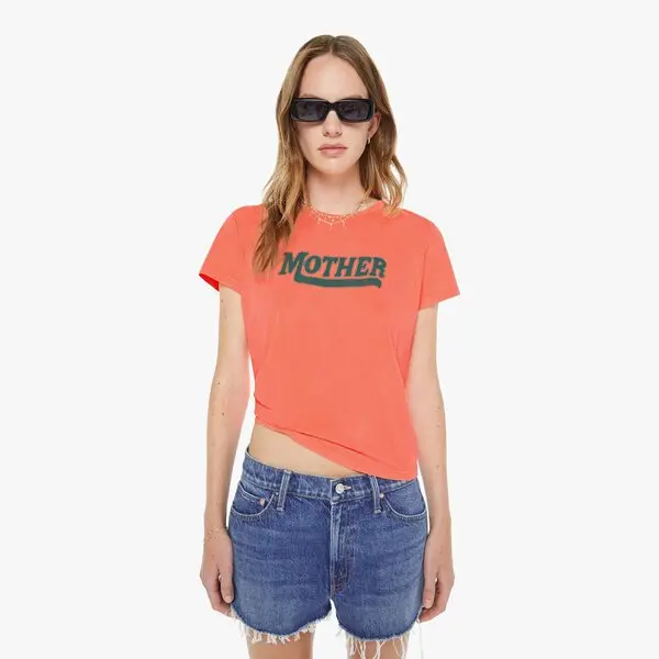 MOTHER The Lil Goodie T-shirt - Orange