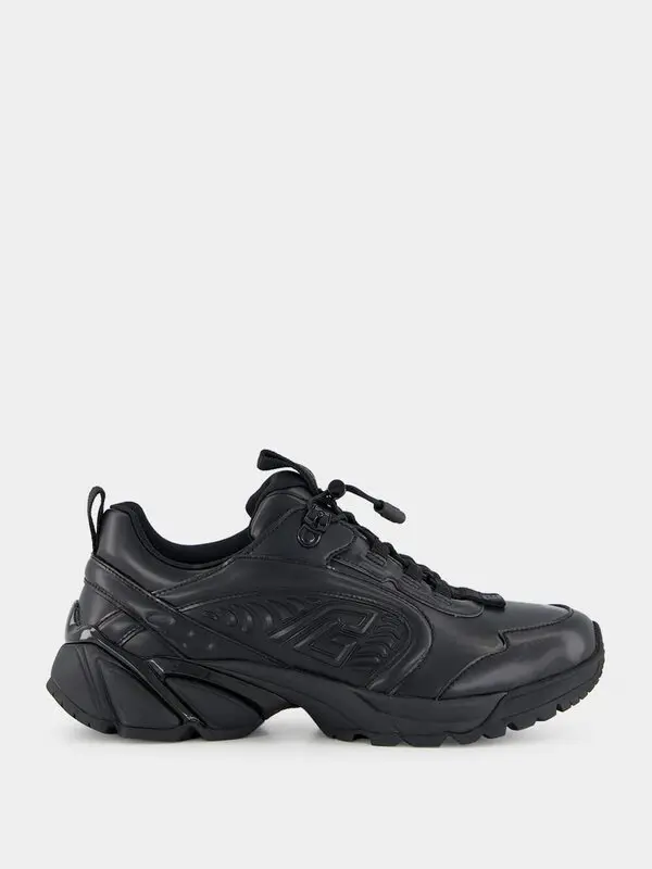 Balmain Cosmic Dust Low-top Sneakers - Black