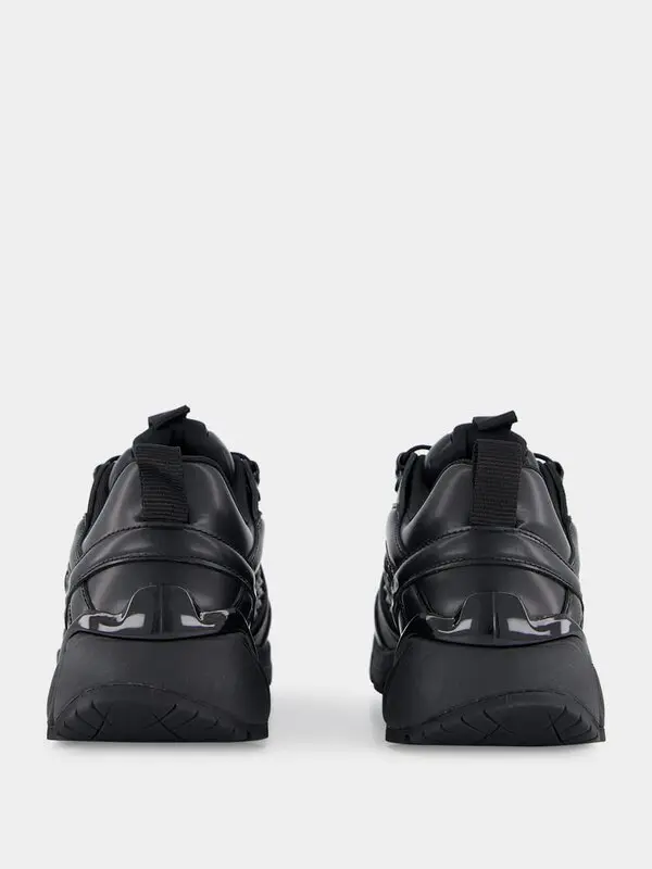 Balmain Cosmic Dust Low-top Sneakers - Black