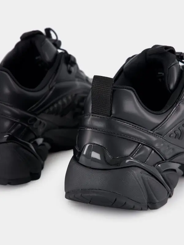 Balmain Cosmic Dust Low-top Sneakers - Black