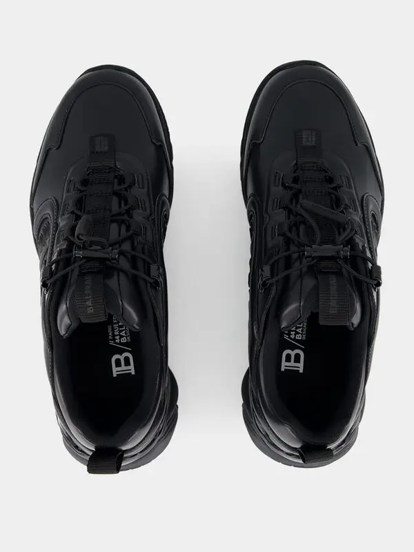 Balmain Cosmic Dust Low-top Sneakers - Black