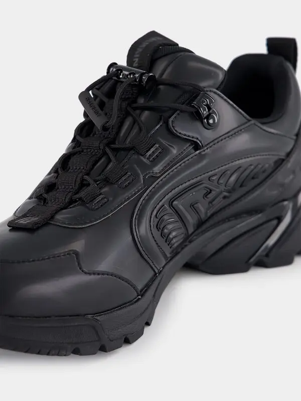 Balmain Cosmic Dust Low-top Sneakers - Black