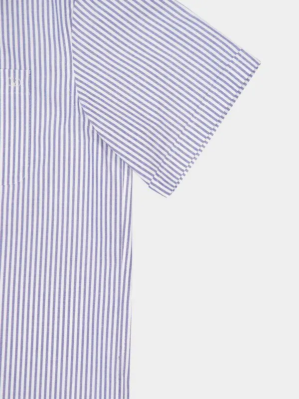 Valentino Garavani Striped Cotton Short-sleeved Shirt