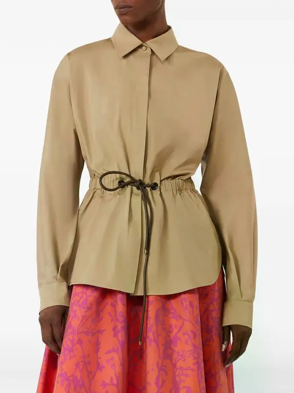 Max Mara Drawstring Shirt