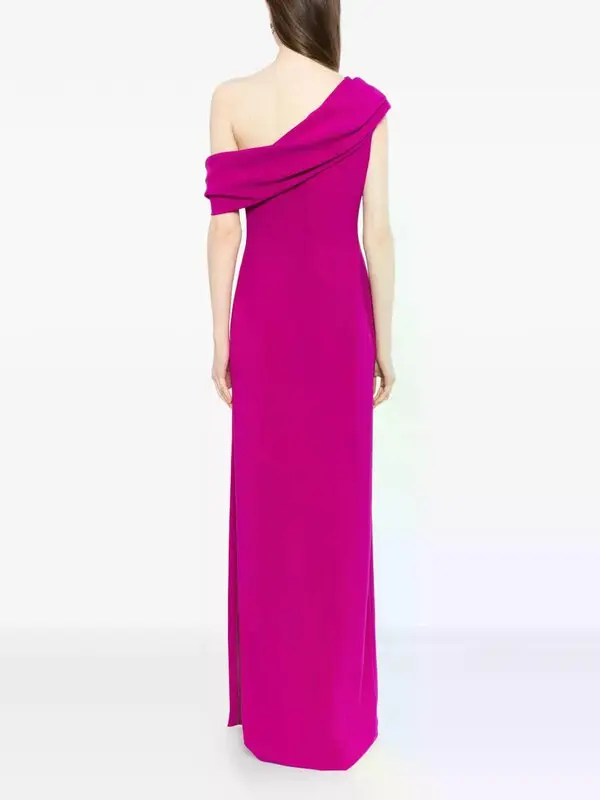Amsale Off-shoulder Maxi Dress