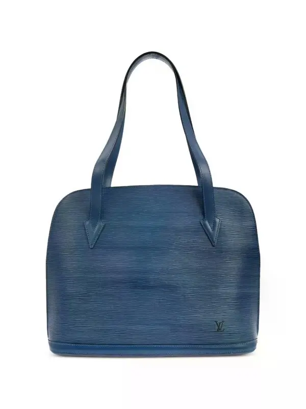 LOUIS VUITTON 1999 Epi Lussac Shoulder Bag - Blue
