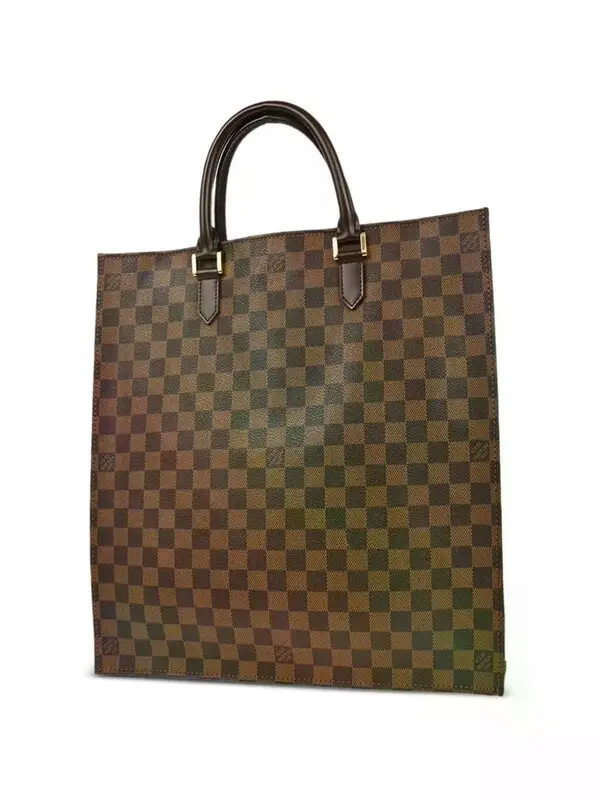 LOUIS VUITTON 2005 Damier Ebene Tote