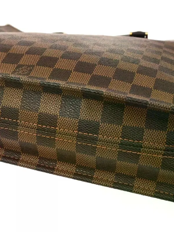 LOUIS VUITTON 2005 Damier Ebene Tote