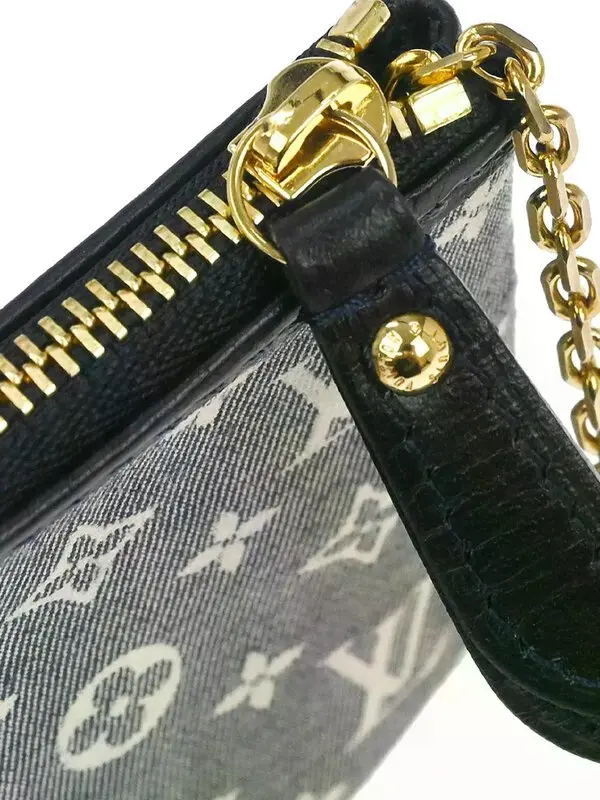 LOUIS VUITTON 2013 Clés Monogram Chain Wallet - Blue