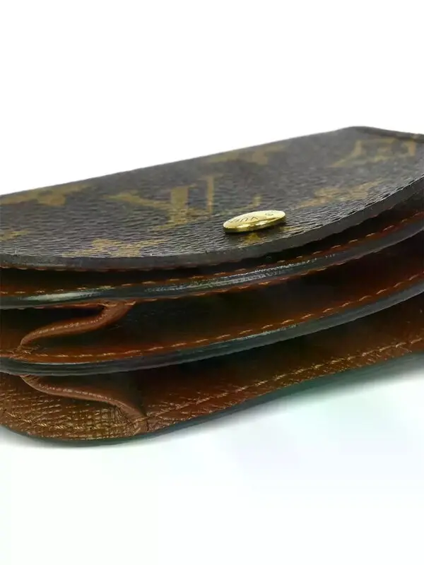 LOUIS VUITTON 2004 Gousset Monogram Coin Case