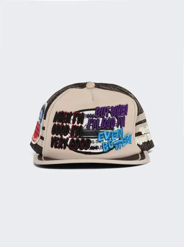 BETTER WITH AGE One-of-a-kind Vintage Snapback Hat - Multicolor